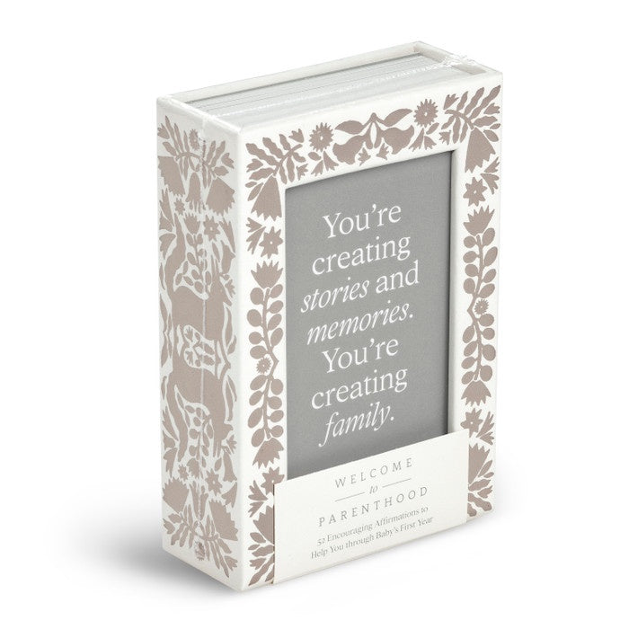 WELCOME TO PARENTHOOD AFFIRMATION CARDS – by the sea homewares